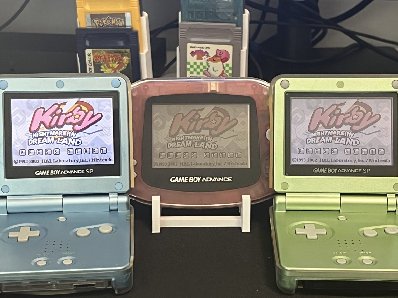 Game Boy Advance Screen Showdown: AGB-101 vs. AGS-001 vs. AGS-101 - DorayakiShop